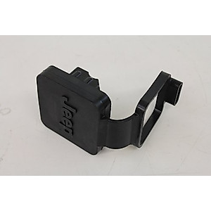 Genuine Jeep Accessories 82208453AB Hitch Receiver Plug, black