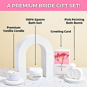 Wedding Gifts For Couples 2023-4 Pcs Bath Gift Box - Engagement Gifts For Couples, Mr And Mrs, Bride And Groom, Newly Engaged, Just Married, His And Hers, Bridal Shower, Newlyweds, Husband And Wife