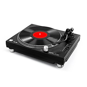 Gemini Sound 2 Speed Belt Drive Vinyl Record Player DJ Turn Table for Home Stereo with USB Interface and Audacity Software Included