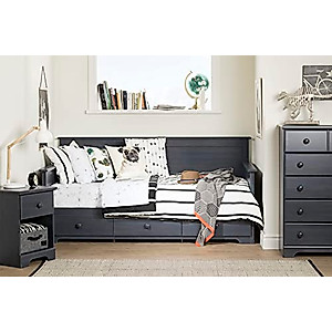 South Shore Daybed with 3 Storage Drawers, Blueberry