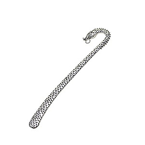freneci 10x Metal Vintage Dragon Bookmarks with Hole Office Stationery Silver