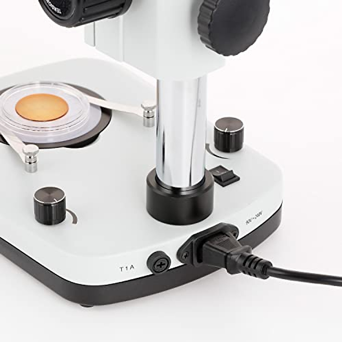New 7X-45X Dual Lit 6W LED Trinocular Stereo Zoom Microscope (SMDG-2T-6WB)