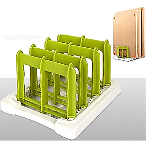 DRNKS Pot Pan Lid Storage Rack Holder,Spoon Rest Pot Lid Holder Cooking Tool Spoon Pot Lid Holder Shelf Cover Dispenser Pan Lid Racks Spoon Rest Kitchen Suitable for Kitchen