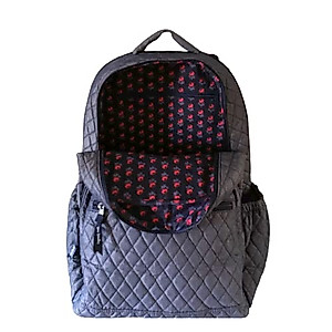 Vera Bradley Essential Large Backpack (Moonlight Navy)