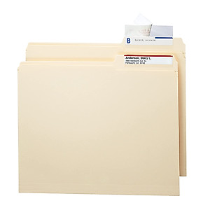 Smead Seal and View® Clear Label Protector, Size 3-1/2x1-11/16-Inches before folding, 100 per Pack (67600)