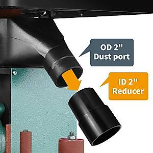 POWERTEC 70141-P2 2-1/2-Inch to 2-1/4-Inch Reducer, 2 PK