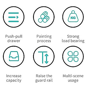 Tainrunse Sliding Cabinet Organizer Kitchen Shelf Maximize Storage with Durable 2-Tier Rust-Resistant Metal Construction for Easy Access Under Sink Narrow White