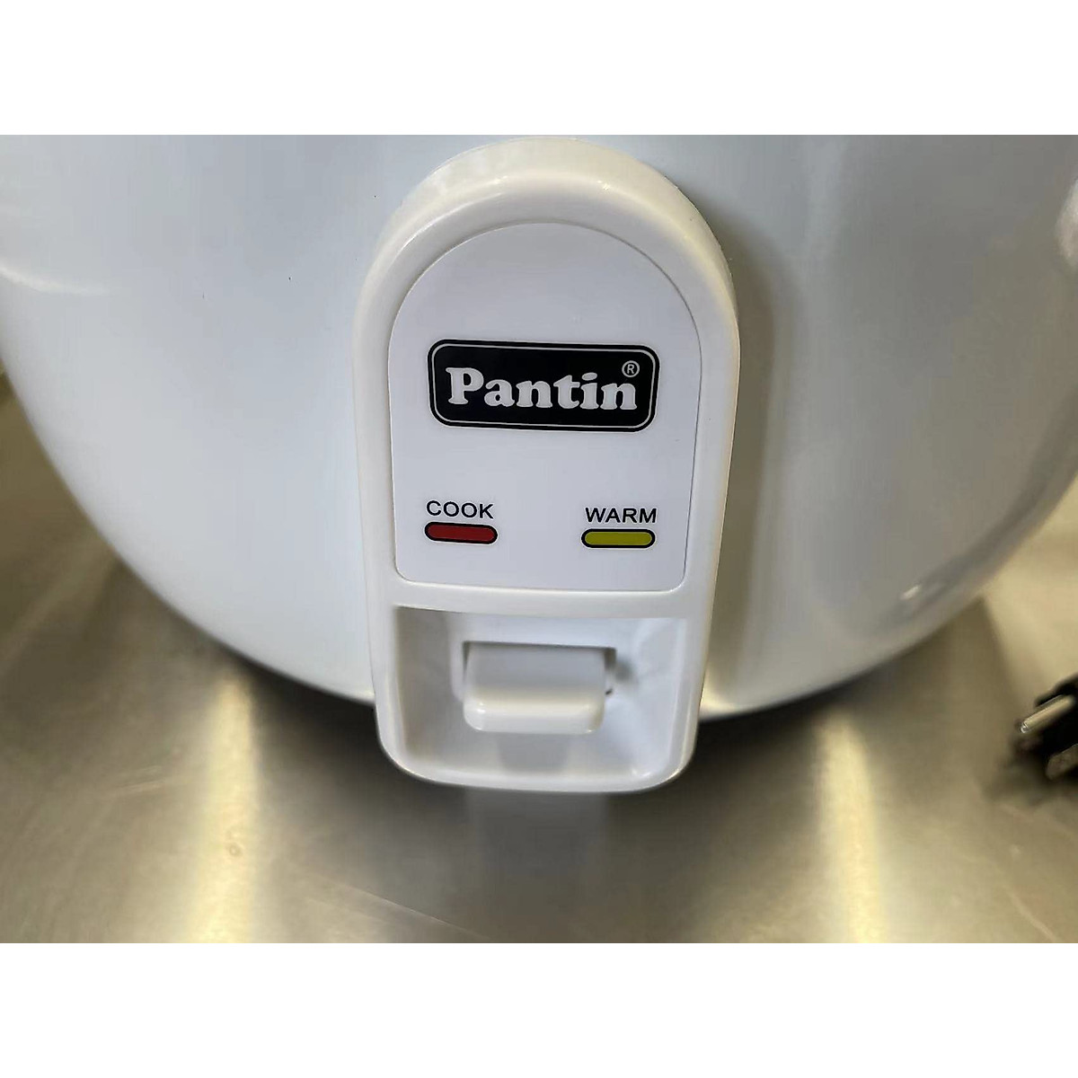 Pantin Commercial Electric Rice Cooker – 35 Cups Raw / 70 Cups Cooked Capacity w/Measuring Cup & Scoop – High-Efficiency Large Rice Cooker Commercial Rice Cooker for Restaurants, Hotels and Catering