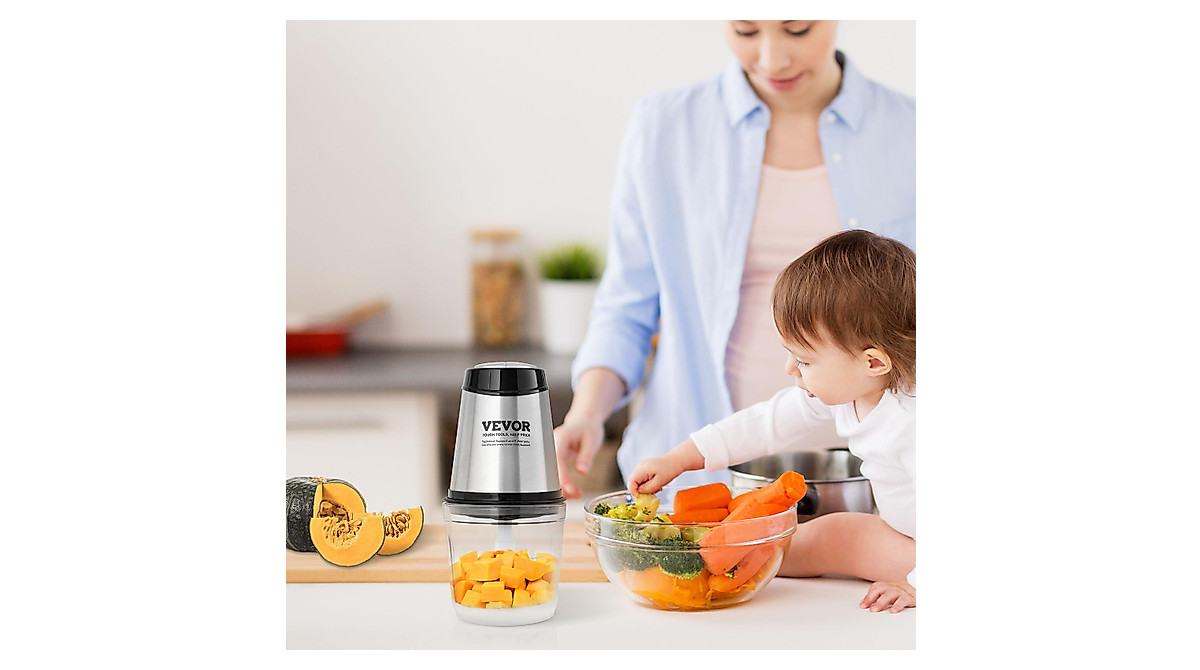 VEVOR Food Processor - 400W Mini Electric Chopper
