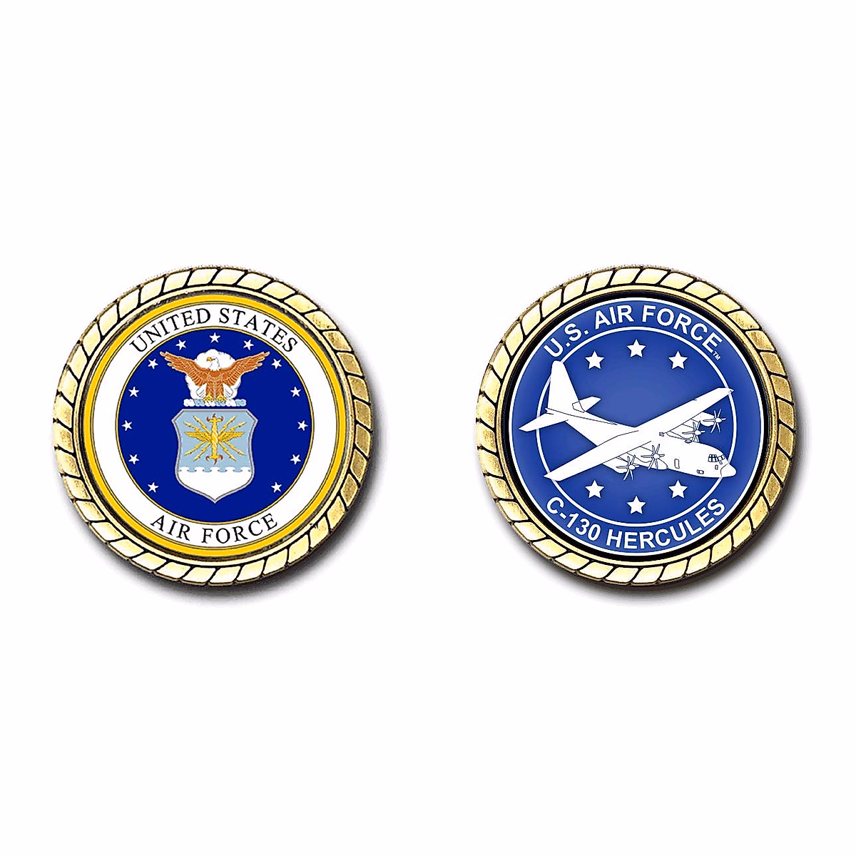C-130 Hercules Challenge Coin - Officially Licensed