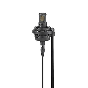 Sony Media C-80 Unidirectional Studio Condenser Microphone with Advanced Capsule Technology, Dual Diaphragm Configuration, and Acoustic Shifting Circuit