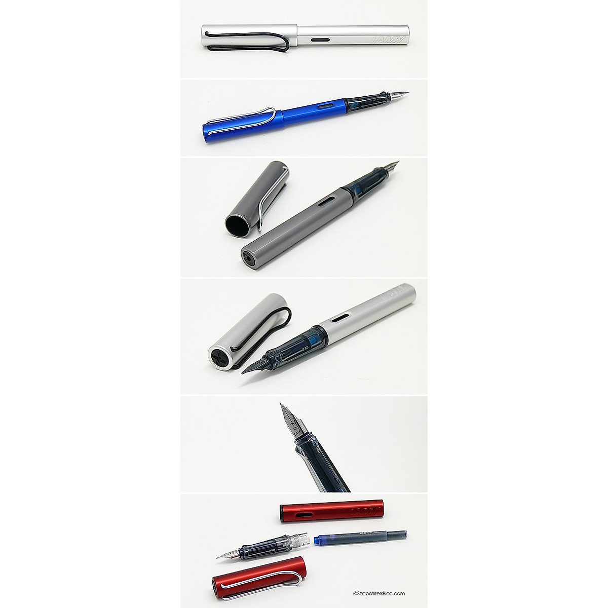 Lamy AL-star Fountain Pen Extra Fine White Silver (L25EF)