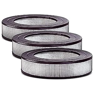 True HEPA Air Cleaner Filter Replacement Compatible with Honeywell Silentcomfort HRF-D1 HRF-11N HWLHRF1, Filter D by LifeSupplyUSA (3-Pack)