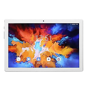 HEEPDD 10.1 Inch Tablet PC, Smart Calling 5GWiFi 100-240V 10.1 Inch Tablet 12GB RAM 256GB ROM for Work for Learning (US Plug)