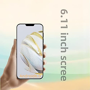 ZSDDZZY 6.11in Screen，E88，Android Smartphone ，Dual SIM Card，1G RAM 16G ROM，Only Supports Dual SIM Card Frequency Band of 3GWCDMA ：850/2100MHZ，Unlocked Cell Phone(Black