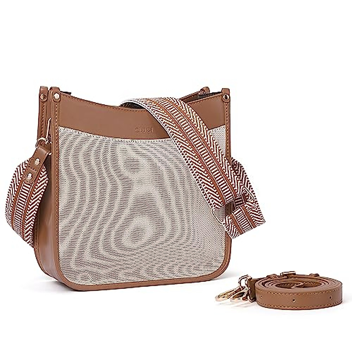 CLUCI Crossbody Bags For Women Trendy Fashion Shoulder Bag Vegan Leather Purse For Ladies with Adjustable Strap