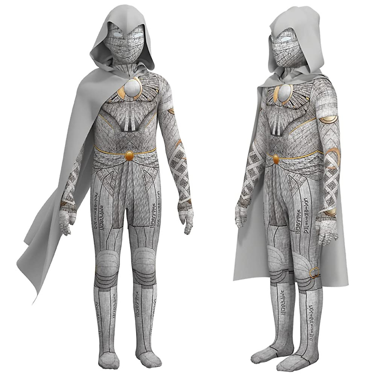 Maturead Kids Costume 2024 Halloween Party Cosplay Outfits Jumpsuit Hooded Cloak for Boys