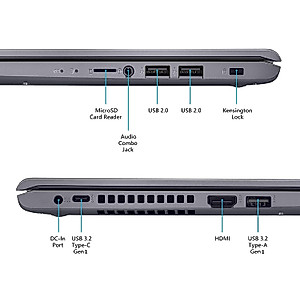 ASUS 2023 Vivobook 15.6" FHD Touchscreen Thin Laptop, Intel Core i3-1115G4 Up to 3.9Ghz, 12GB RAM,512GB PCIE SSD, HDMI, Fingerprint, Backlit KB, Windows 11S, Grey+ GM Accessories