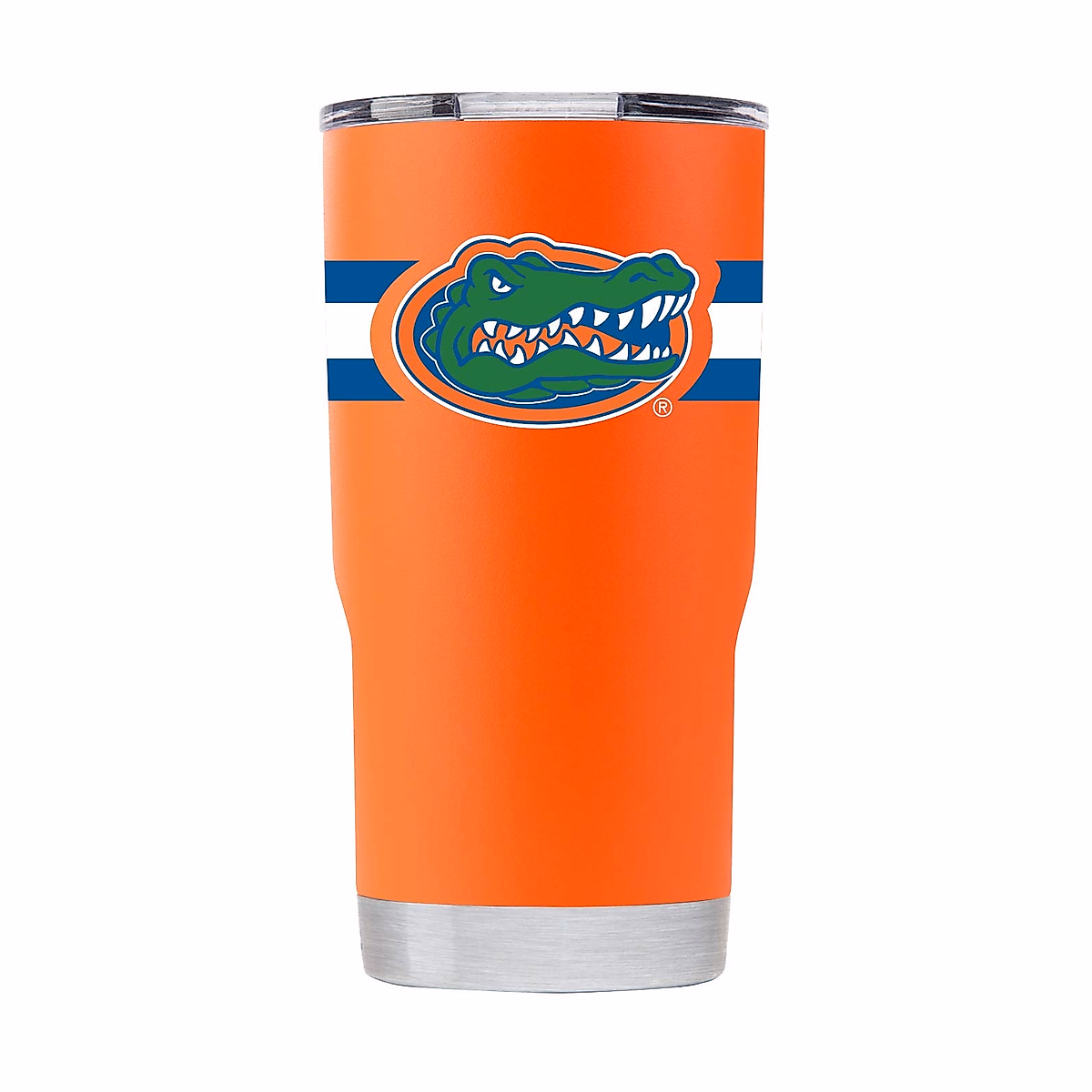Gametime Sidekicks Florida 20oz Orange Tumbler w/Stripes