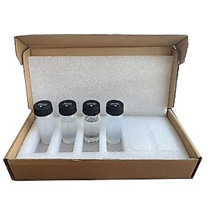 VTSYIQI Standard Calibration Solution Kit Turbidity Meter Calibration Solution with 4 PCS Solution Range 0.02NTU 200NTU 500NTU 1000NTU for TB100 Portable Turbidimeter