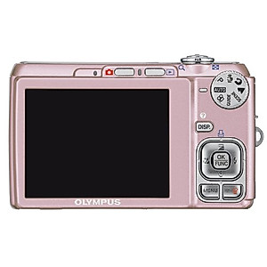 Olympus FE-340 8MP Digital Camera with 5x Optical Zoom (Pink)