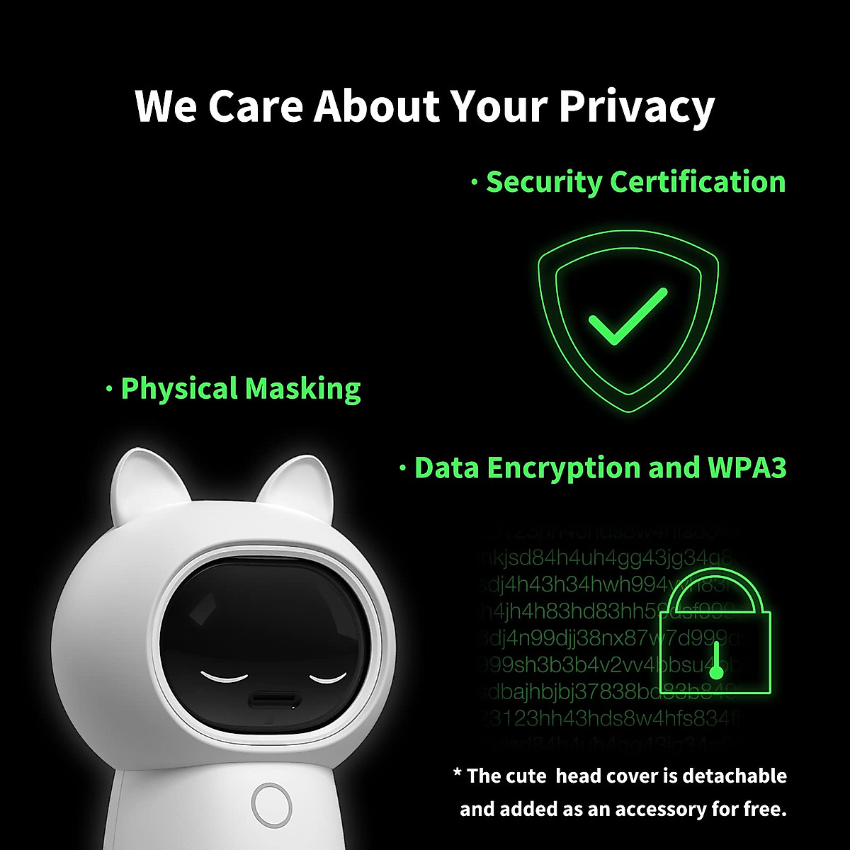 Aqara 2K Security Indoor Camera Hub G3 Plus Door and Window Sensor, AI Facial and Gesture Recognition, Infrared Remote Control, 360° Viewing Angle via Pan and Tilt