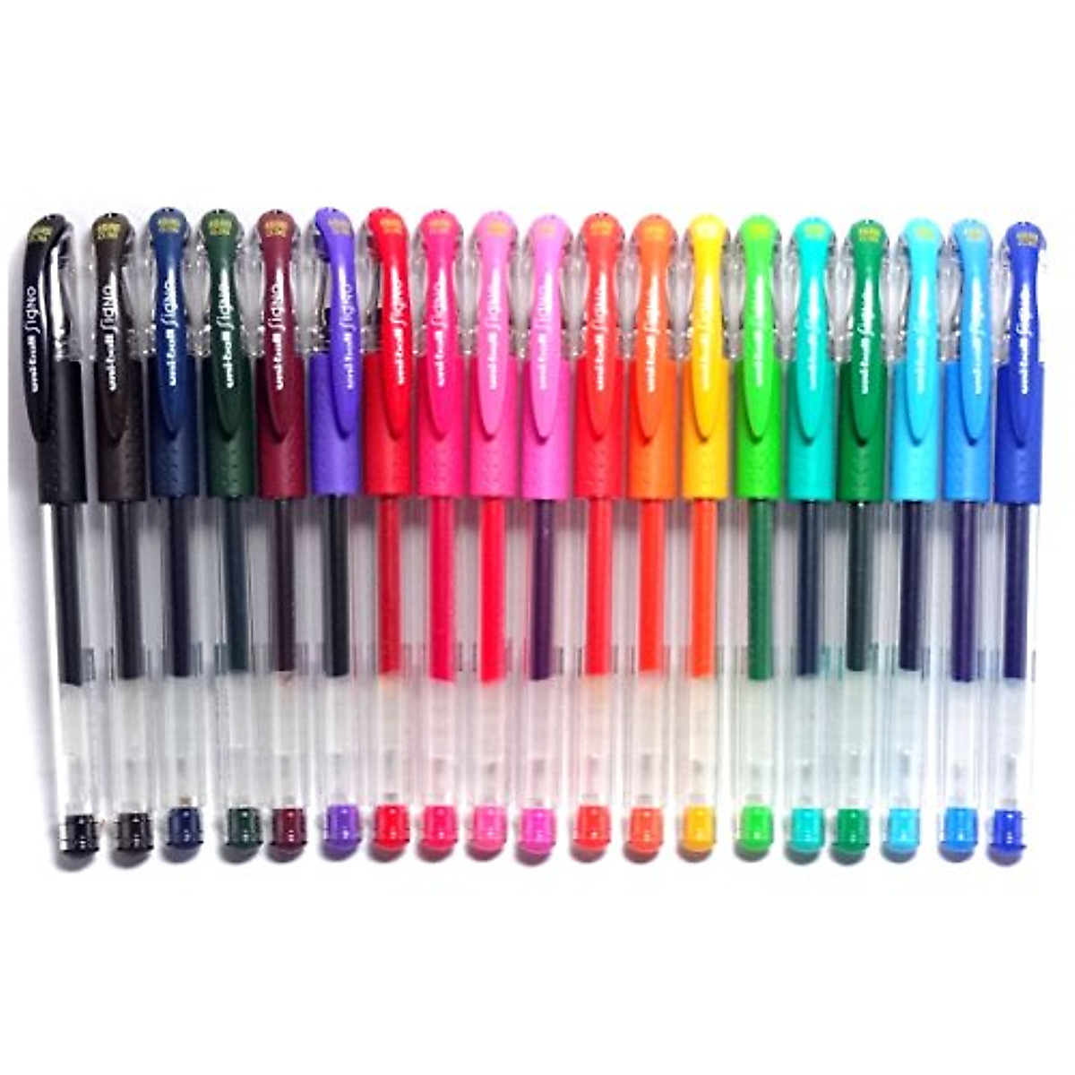 Uni-ball Signo UM-151 Gel Ink Pen, 0.38 mm,19 colors set (Japan Import)