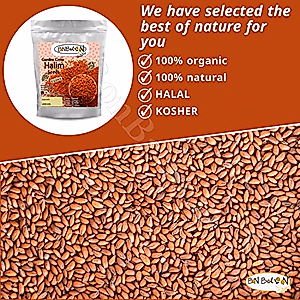 bonballoon (14 oz / 400 gm) Organic Herbal Garden Cress Seed Seeds Lepidium Sativum Halim Chandrashoor Chandrasur Cresson De Fontaine For Agriculture & Health حب الرشاد