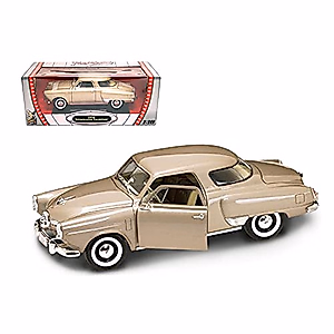 1/18 Diecast Model Car 1950 Studebaker Champion Golden Tan