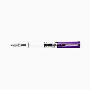 TWSBI ECO Transparent Purple Fountain Pen F nib