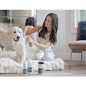 Zogics Pet Multi-Purpose Dog Grooming Wipes with Organic Oatmeal & Aloe - Thick, Hypoallergenic Wipes for Spot Cleaning and Between Baths (50 Wipes)