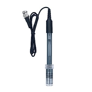 Bante E201 Combination pH Electrode | pH Probe | 0 to 14 pH Range, BNC Connector, 3.3 ft. Cable, Detachable Protective Shield