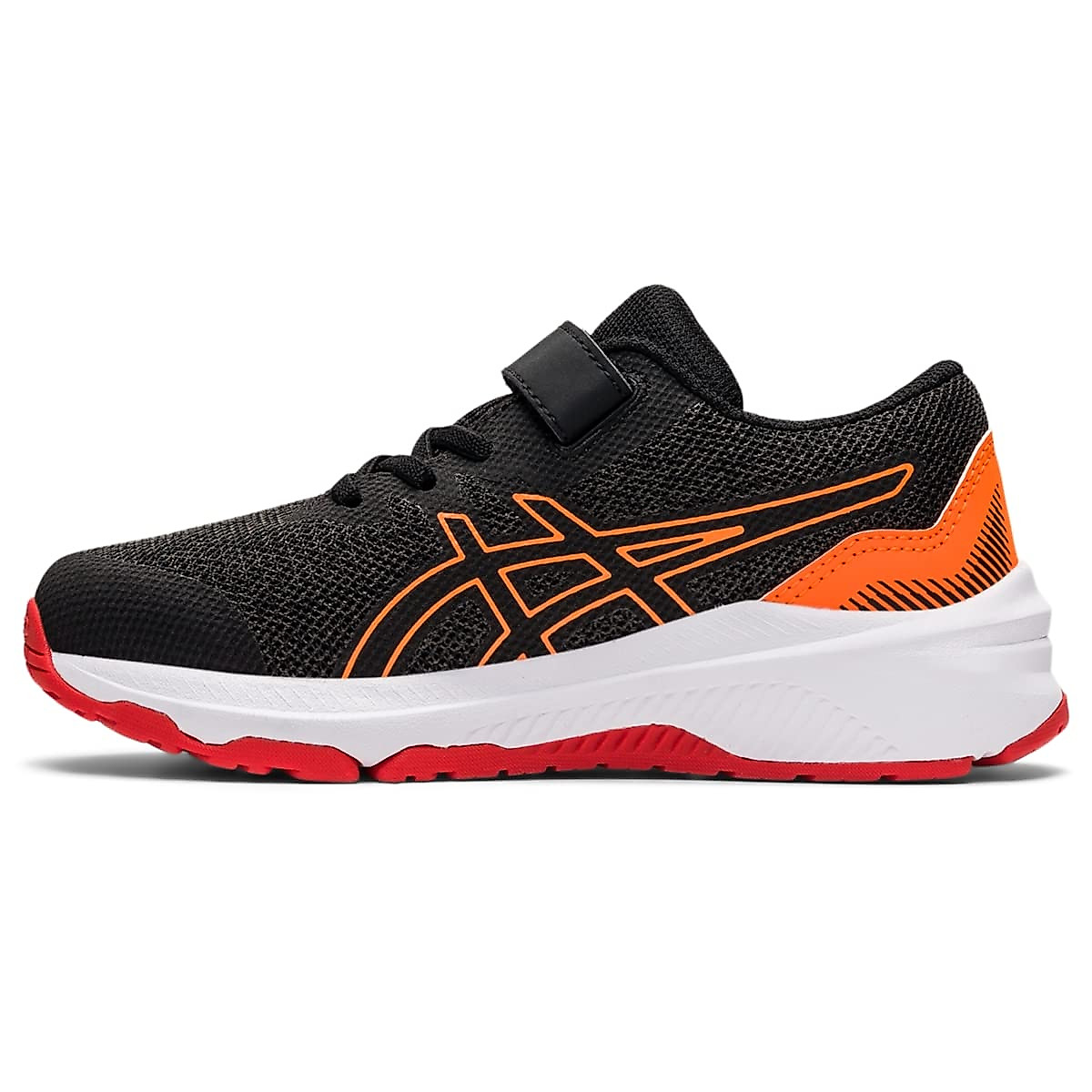 ASICS Kid's GT-1000 11 Pre-School Running Shoes, 2, Graphite Grey/Fiery RED