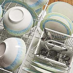 Dinnerware Set, Fine Bone China, 16 Pieces, Plates and Bowls set, Service for 4, Chelsea, Microwave Safe, Dish set, Essential Home, Everyday Living, Kitchen Dishes, Dinner set, Giftware