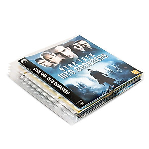 Tarifold Protective Sleeve for Blue-ray Storage with Binder Holes, Closing Flap, and Space for Cover - 50/Pack (10286)