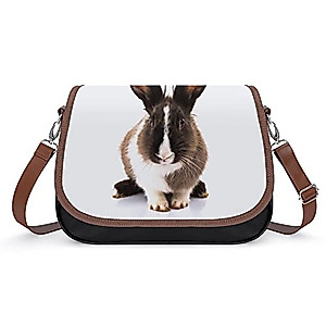 Women's Satchel Bag Rabbit Leather Satchel Crossbody Bag Shoulder Messenger Bag Handbags For Woman