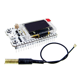 Hailege ESP32 LoRa SX1278 0.96 inch OLED Display Development Board WiFi Bluetooth Dual Core 240MHz CP2102 and 433/470MHz Antenna for Arduino Smart WiFi LoRa 32