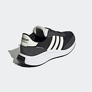 adidas Women's Run 70s Shoes, Black/Off White/Carbon, 8