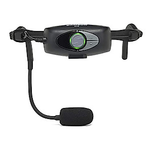 Samson Airline 99m Fitness Headset System, Black, K Band: 470–494 MHz