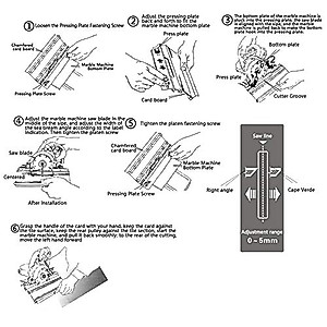 Joytube 45 Degree Angle Cutting Tool Aluminum Ceramic Marble Cutting Helper Guide Cutter Mill