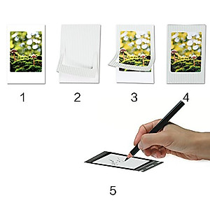 Leebotree Instant Camera Accessories Compatible with Fujifilm Instax Mini 11 Instant Film Camera Include Case/Album/Wall Hang Frames/Film Frames/Border Stickers/Corner Stickers (Lilac Purple)