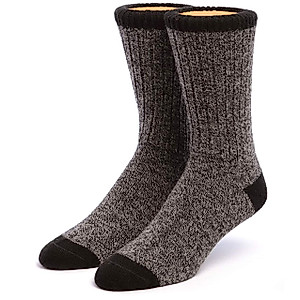WARRIOR ALPACA SOCKS - Unisex Base Camp Alpaca Wool Hiking Socks for Men & Women - Black/Cinder X-Large