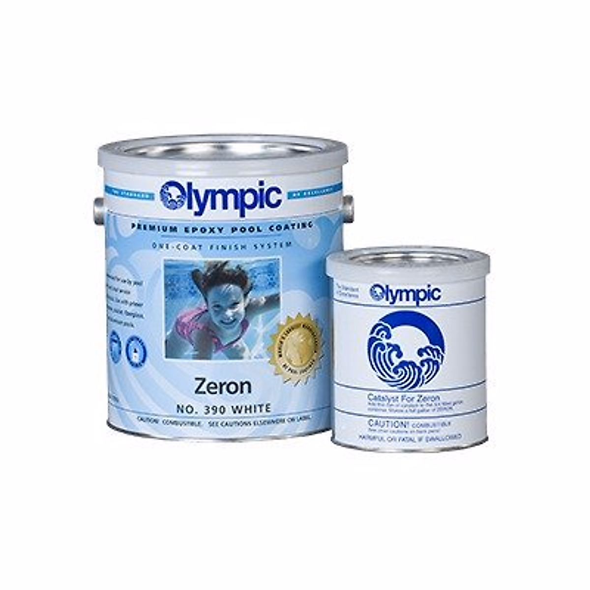 Kelley Technical 390GL Olympic Zeron Epoxy Pool Coating - White