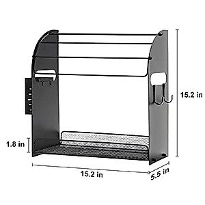 Metal K Cup Holders for Counter by Kinkota, K Cup Organizer, Large Capacity Coffee Pod Holder Coffee Station Organizer, Durable Coffee Bar Accessories
