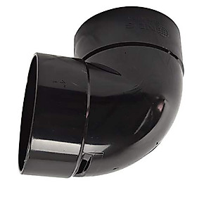 NDS Pop-Up Drainage Emitter with Elbow, For 3 in. Drain Pipes, Green Plastic