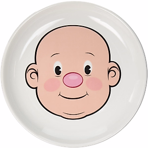 Genuine Fred MR. FOOD FACE Kids' Ceramic Dinner Plate