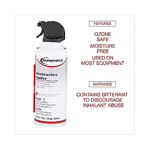 Innovera 10016-BNDL 10 oz. Compressed Air Duster Cleaner (6/Pack)