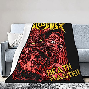 Toxic Holocaust Blanket Ultra-Super Soft Lightweight Cozy Warm Flannel Fleece Blanket for Sofa Couch Chair All Season