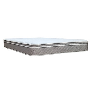Continental Mattress 10" Pillowtop Eurotop Fully Assembled Orthopedic Back Support Plush Mattress, King
