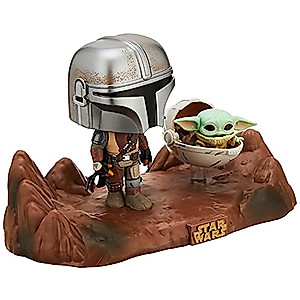 Funko Pop! Star Wars Moment: The Mandalorian - The Mandalorian with The Child